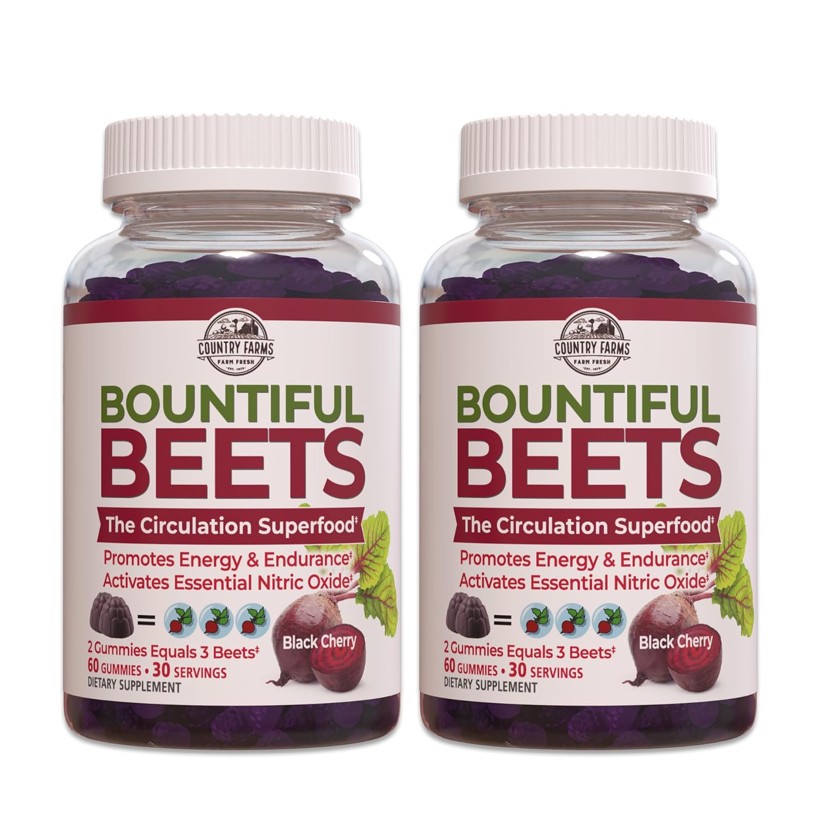 Country Farms beet gummies for energy