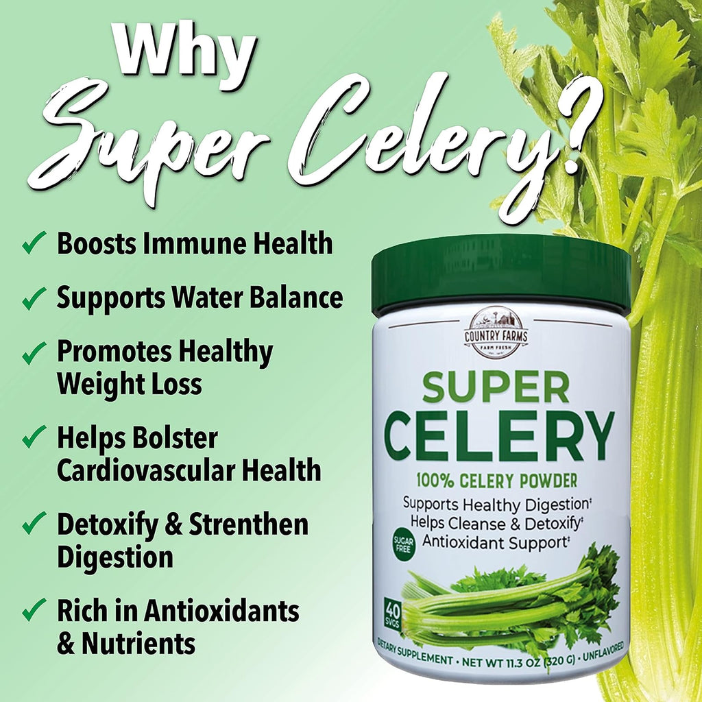 Country Farms celery powder health supplement