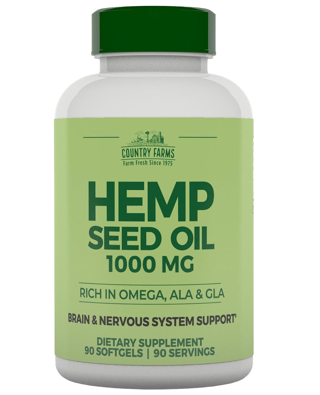 COUNTRY FARMS hemp seed oil benefits