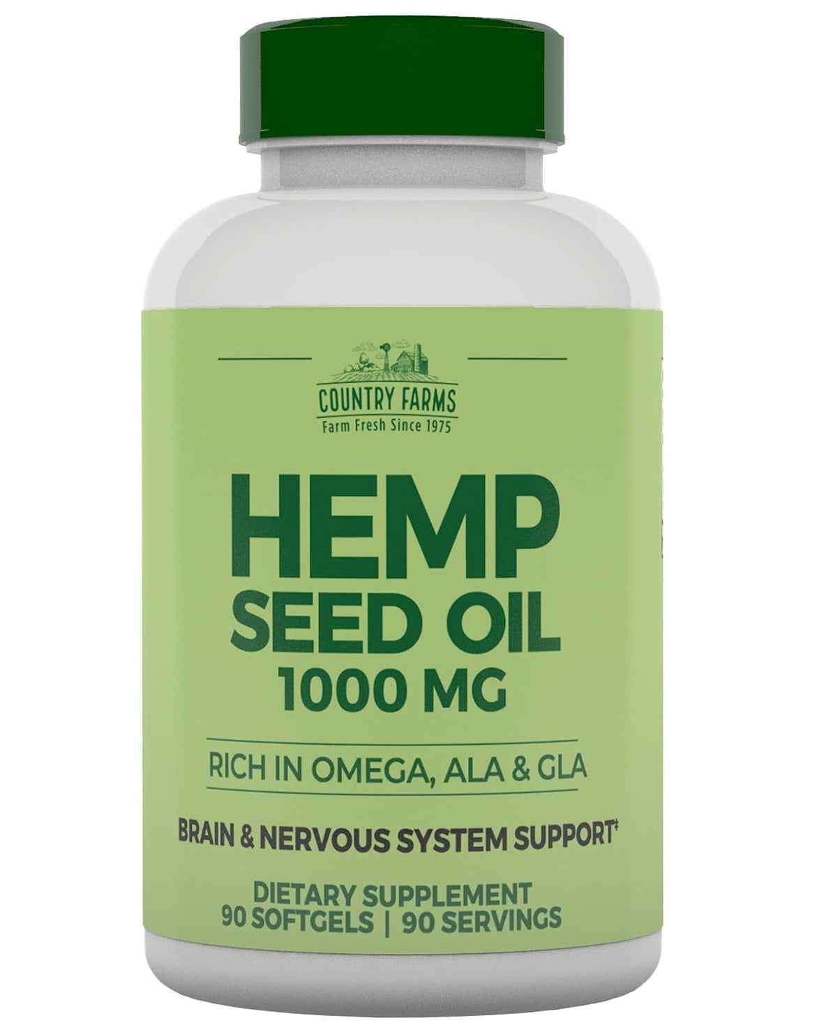 COUNTRY FARMS hemp seed oil benefits