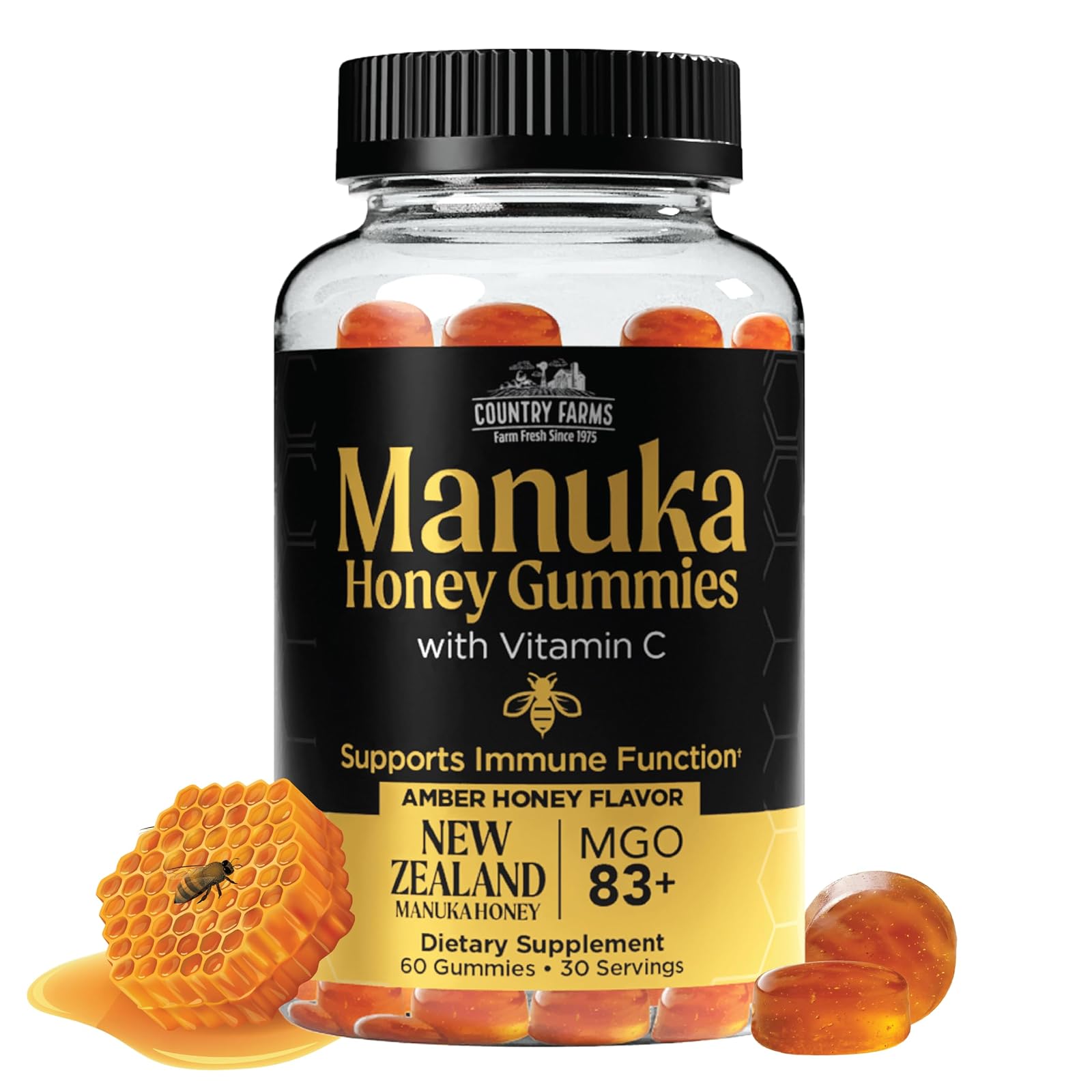 Country Farms Manuka Honey Gummies for immunity