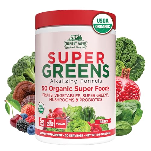 Country Farms organic super greens powder