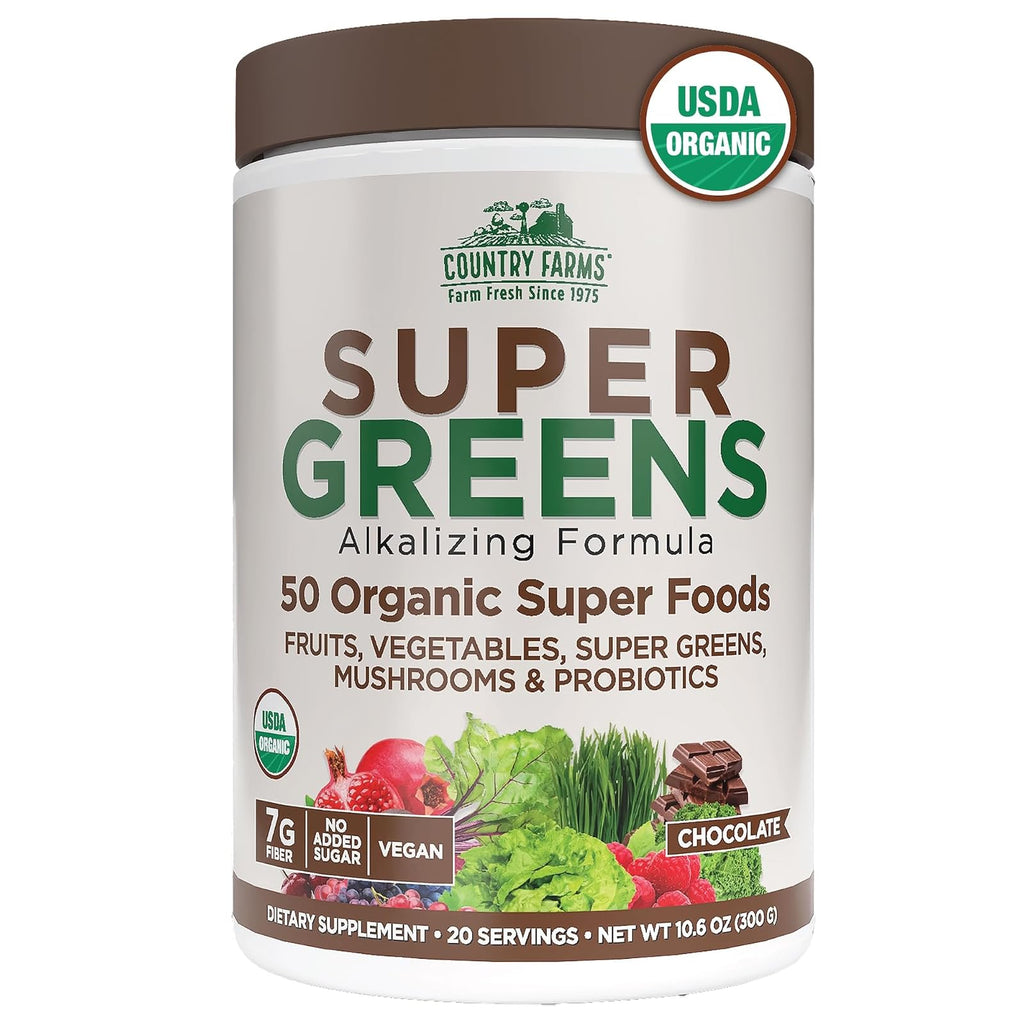 Country Farms organic super greens powder
