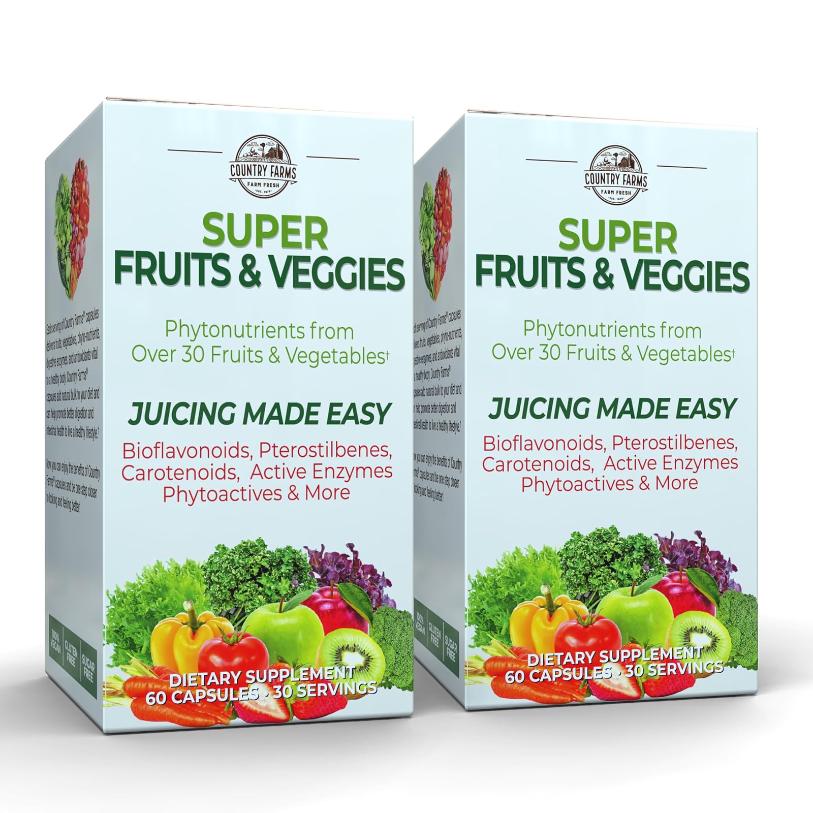 Country Farms super fruits multivitamins
