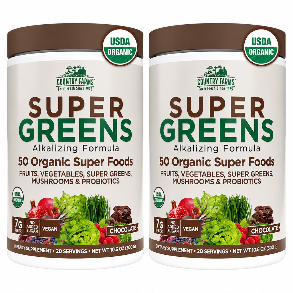 Country Farms Super Greens Chocolate