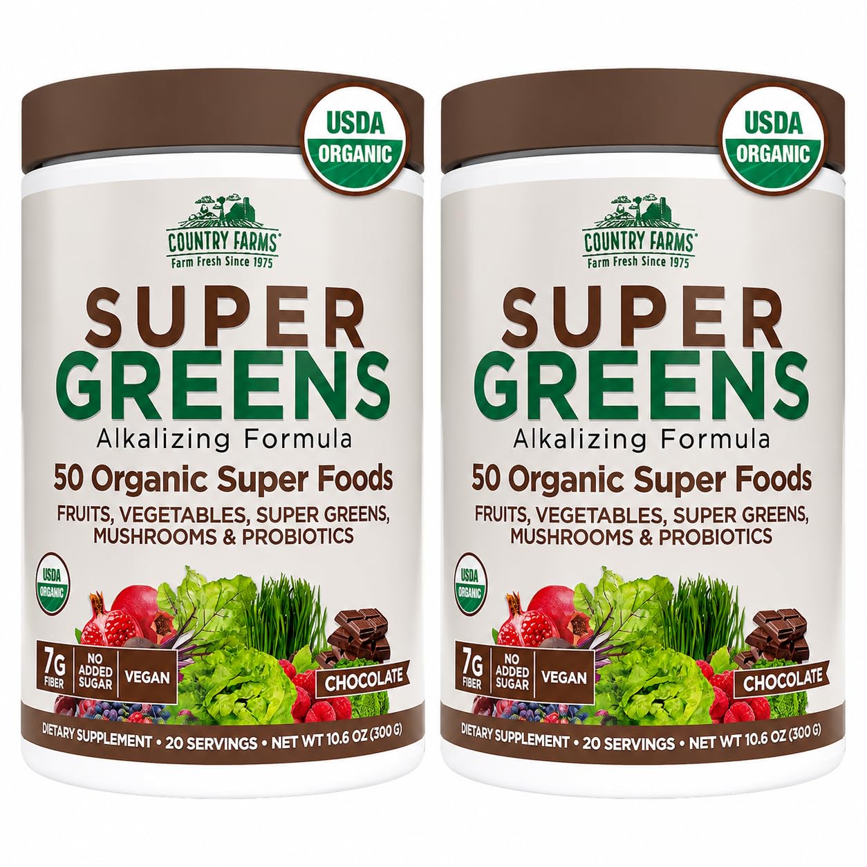 Country Farms Super Greens Chocolate