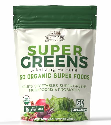 Country Farms Super Greens multivitamin