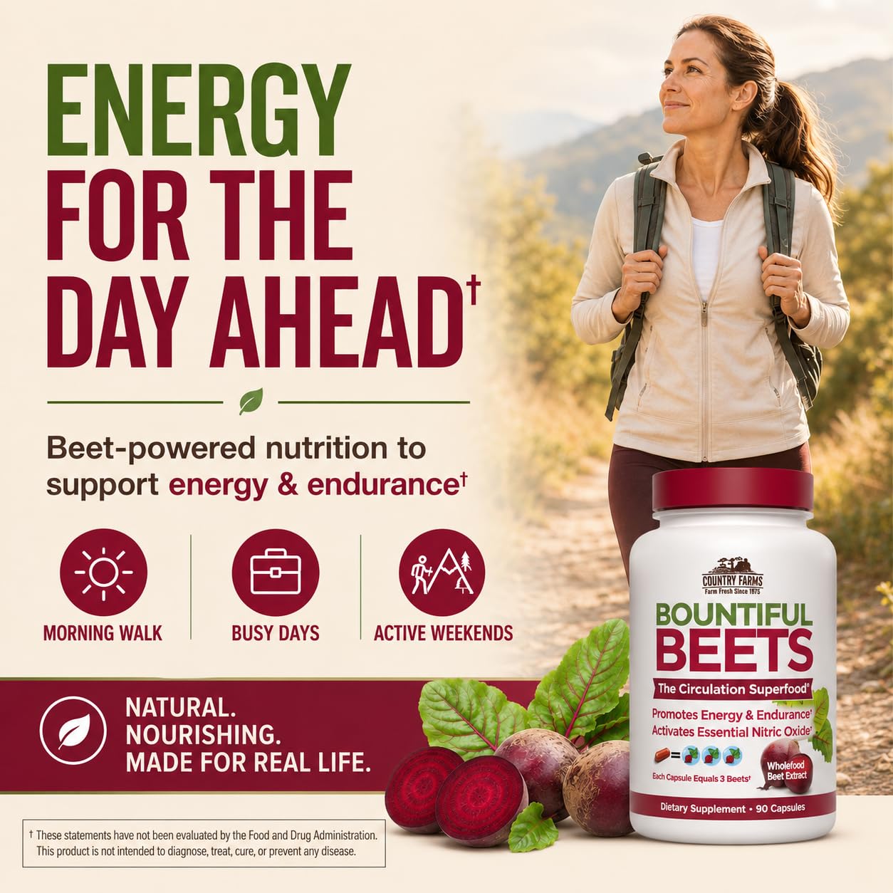 country farms superfood beet capsules