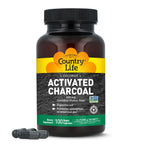 Country Life activated charcoal capsules