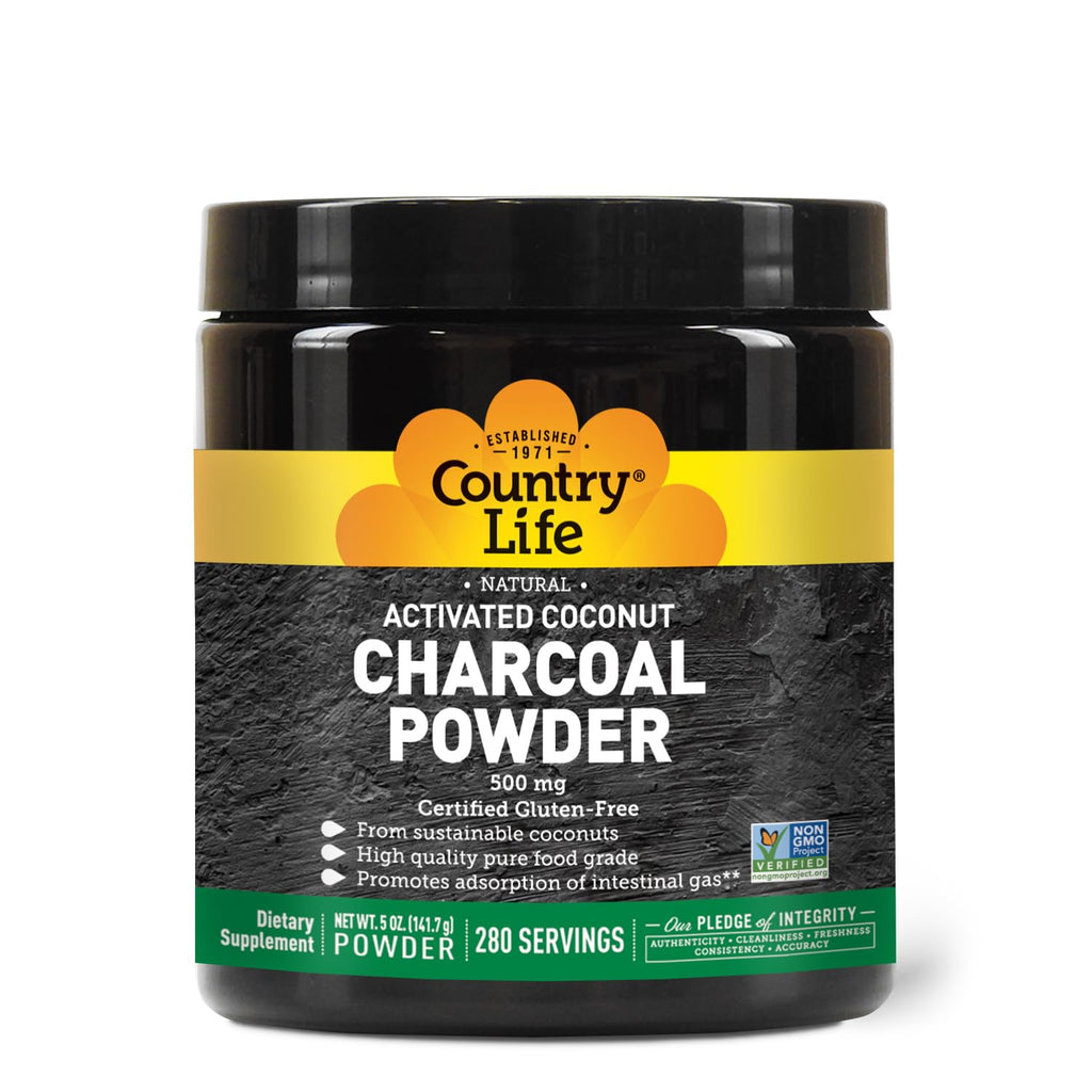 Country Life activated charcoal powder benefits