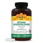 Country Life Betaine Hydrochloride benefits