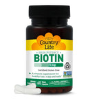 Country Life biotin 5 mg capsules