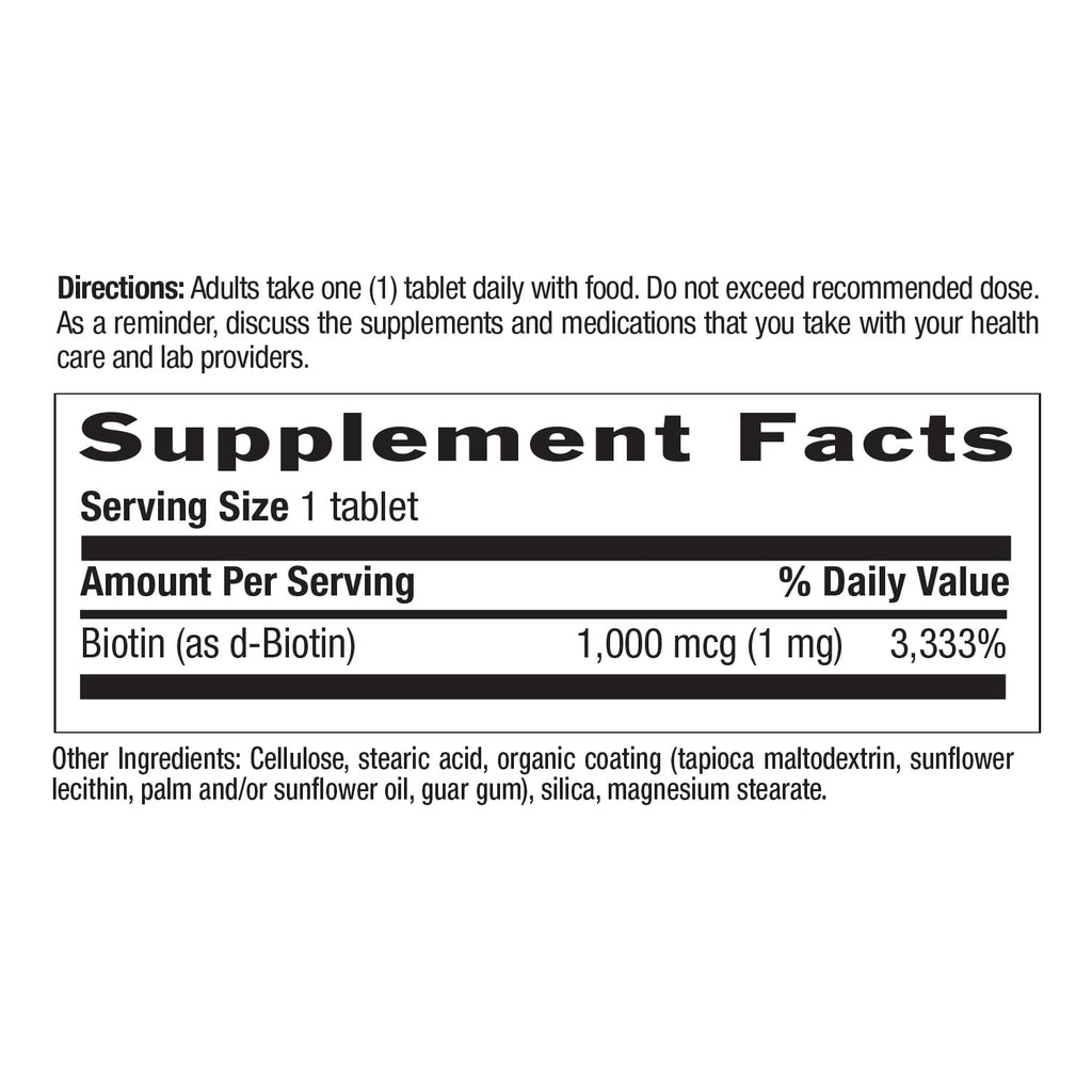 Country Life biotin for energy support