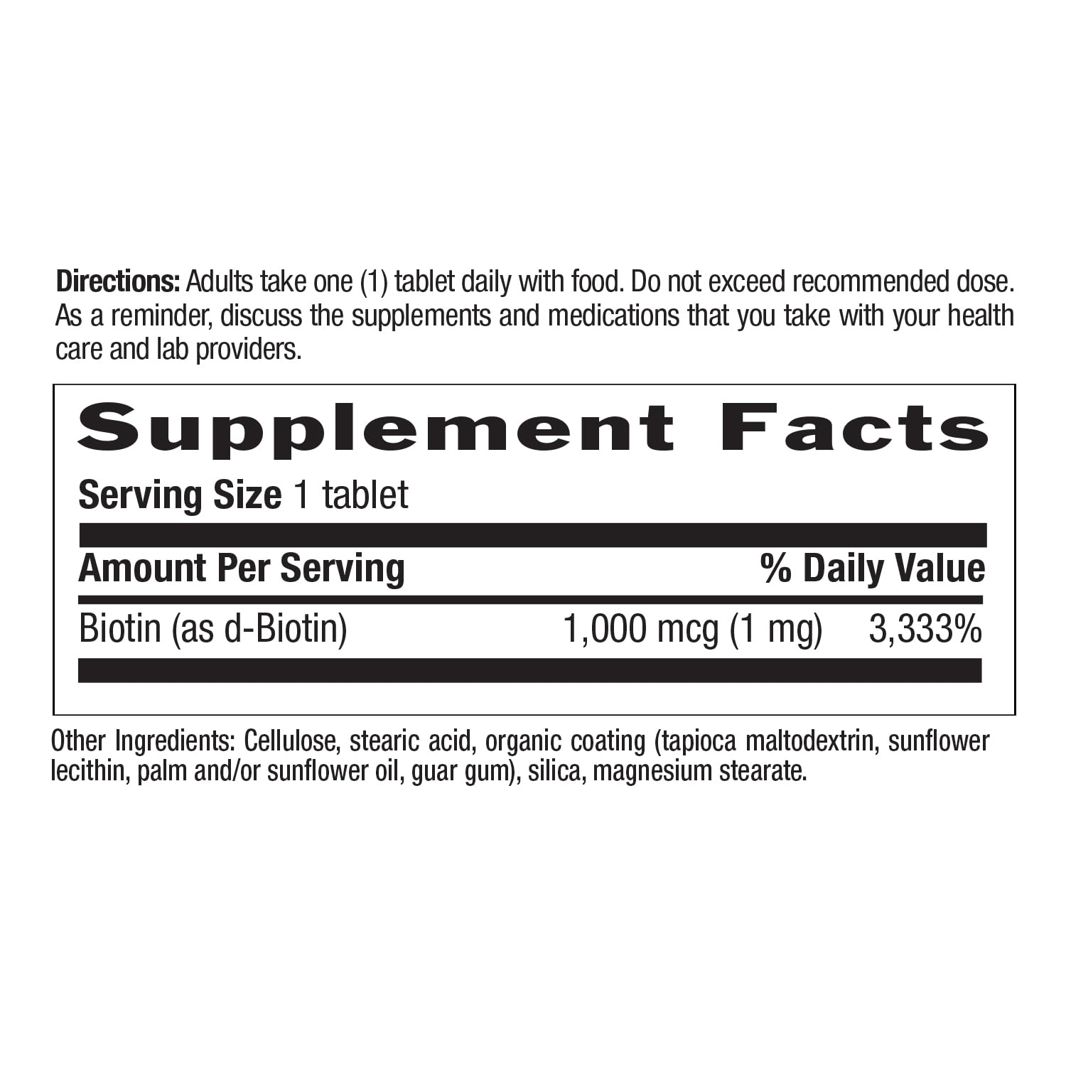 Country Life biotin for energy support