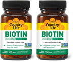 Country Life biotin supplement for healthy hair