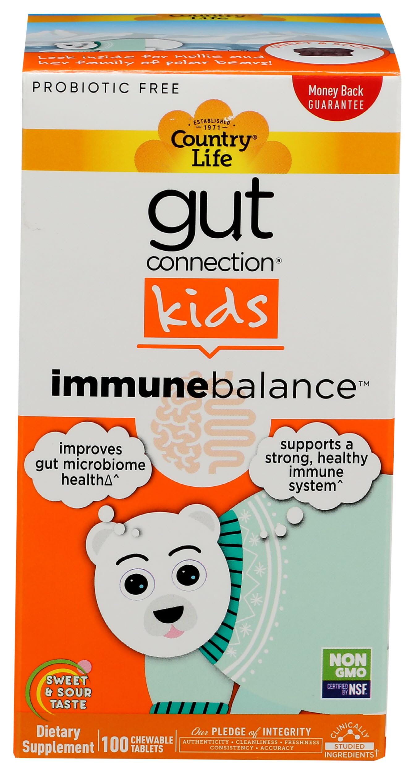 Country Life blended vitamin supplements for kids
