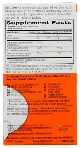 Country Life blended vitamins for strong immunity