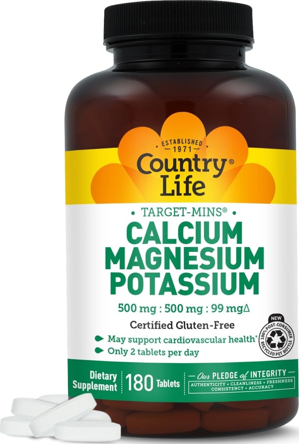 Country Life calcium magnesium tablets