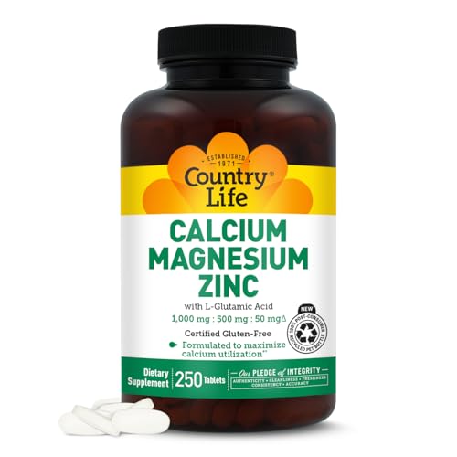 Country Life calcium magnesium zinc tablets