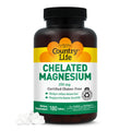 Country Life chelated magnesium tablets
