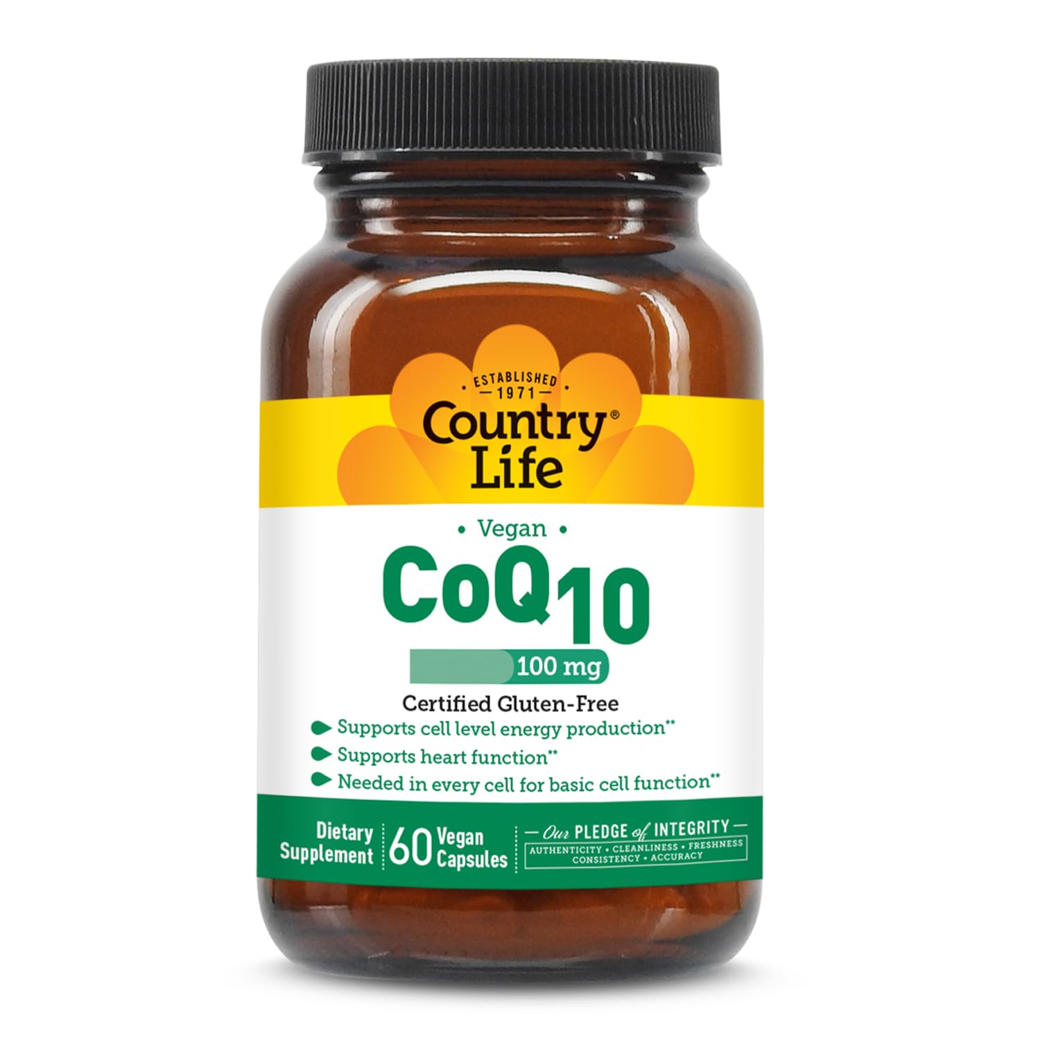 Country Life CoQ10 vegan capsules