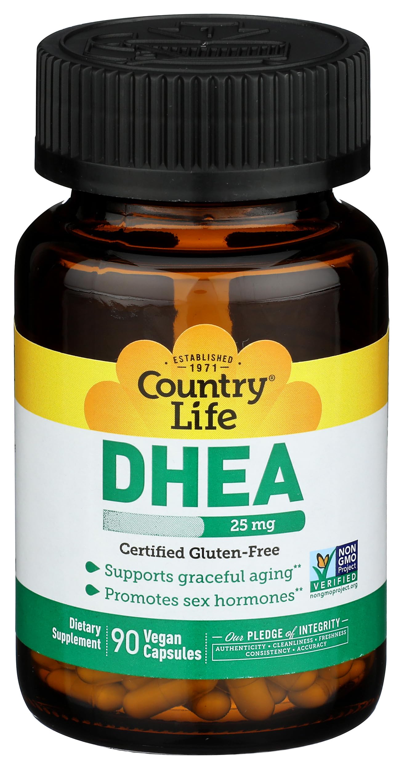Country Life DHEA 25 MG capsules