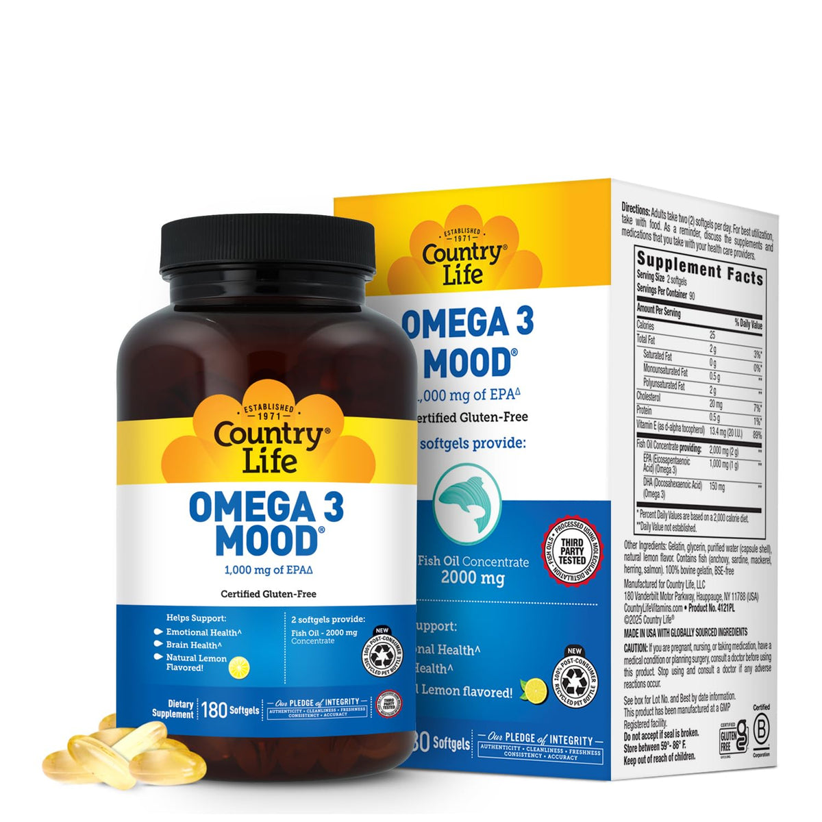 Country Life fish oil benefits