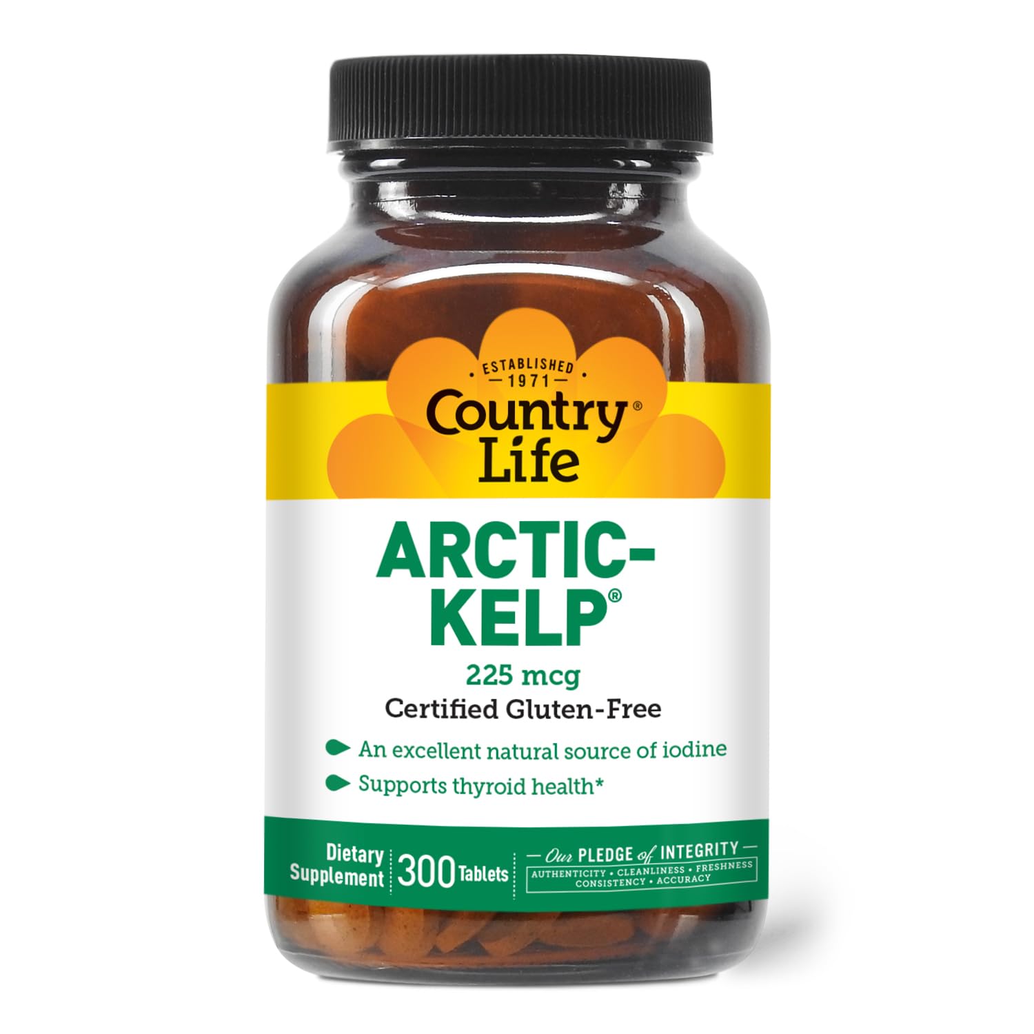 Country Life iodine supplement tablets
