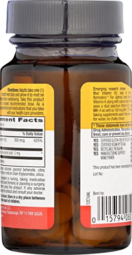 Country Life K2 melts enhance vitamin D