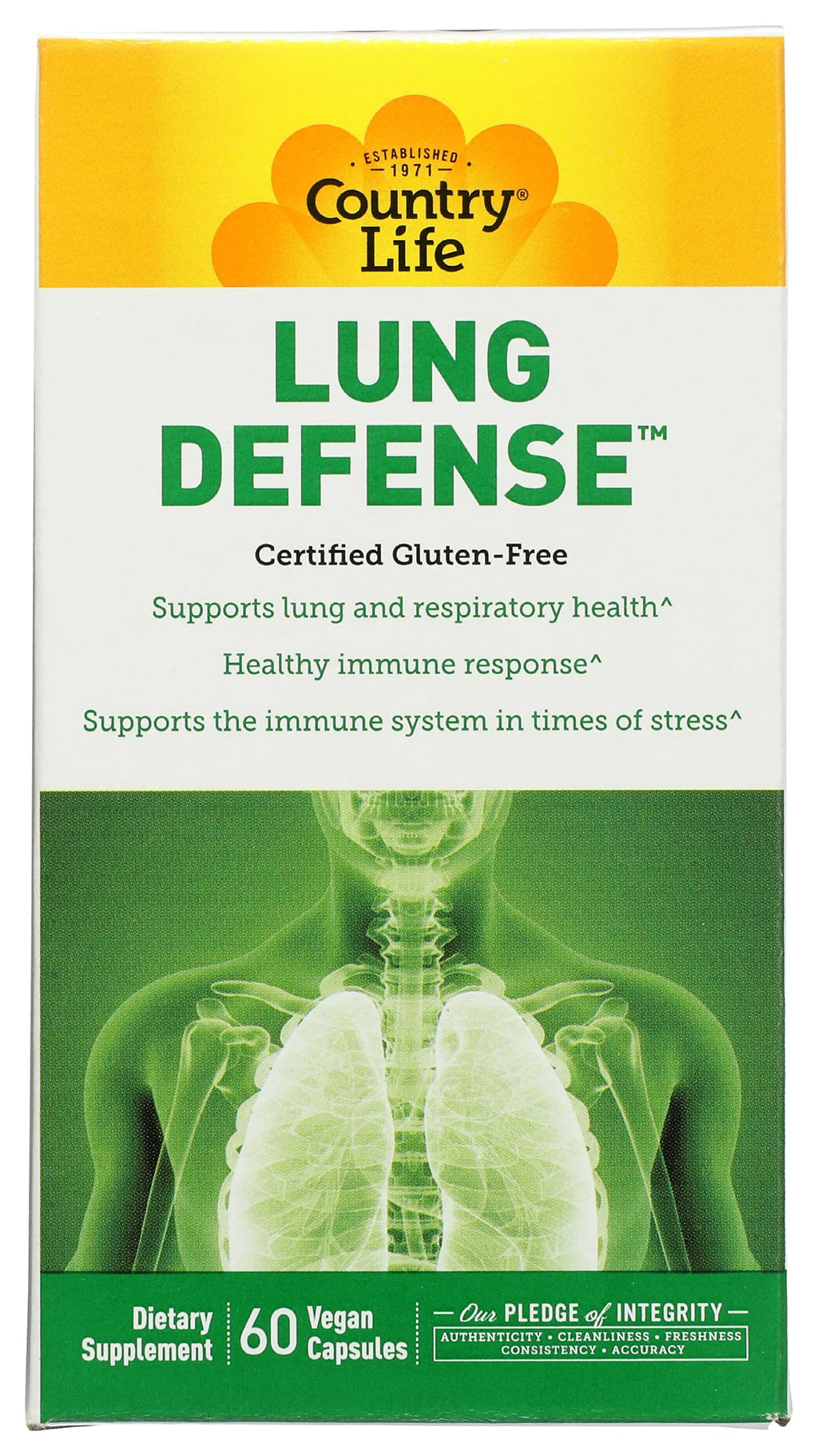 Country Life Lung Defense supplements