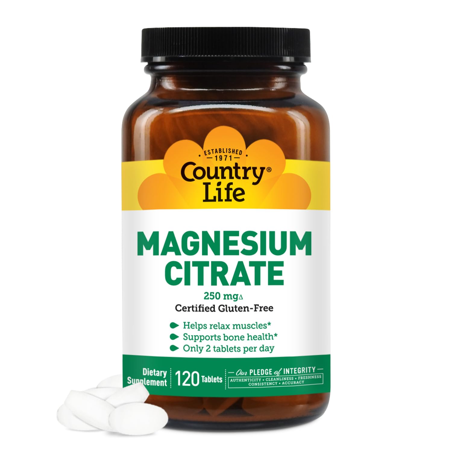 Country Life magnesium citrate tablets