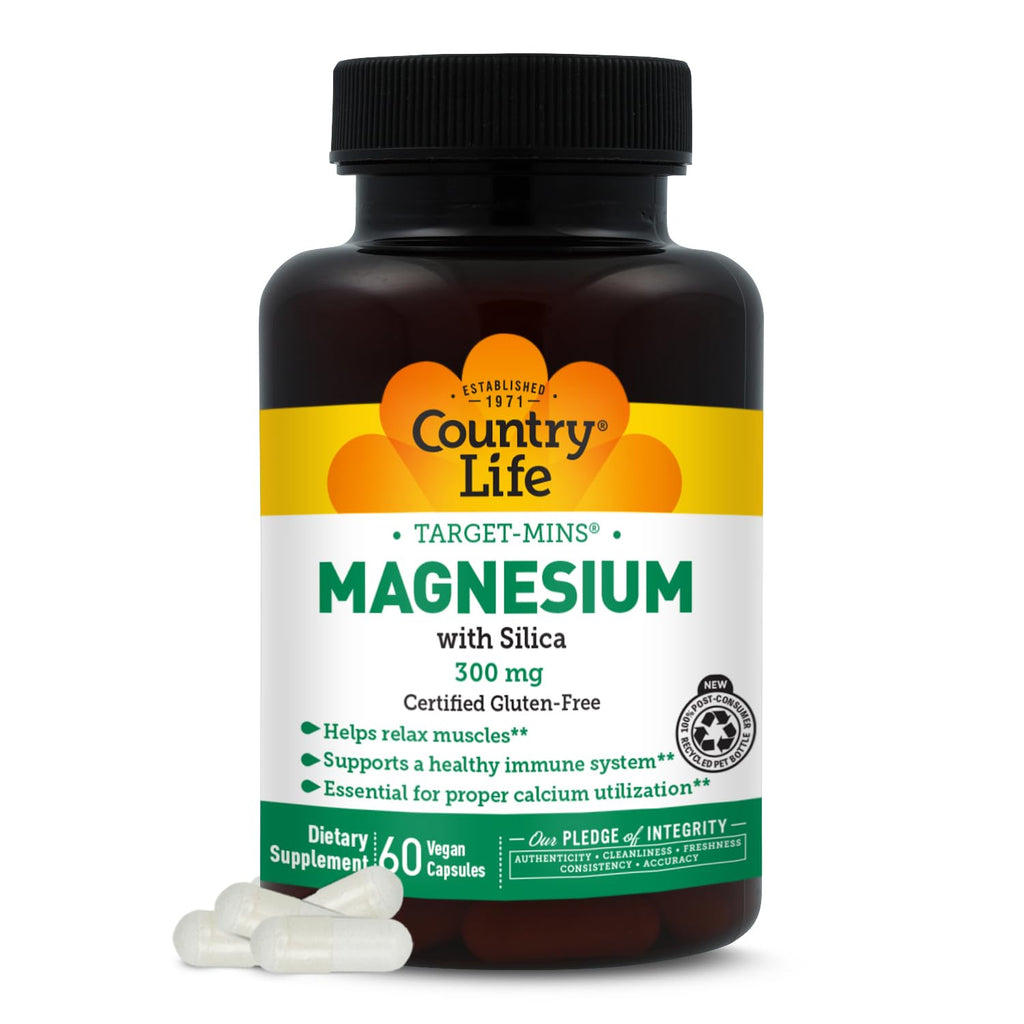 Country Life magnesium for muscle relaxation