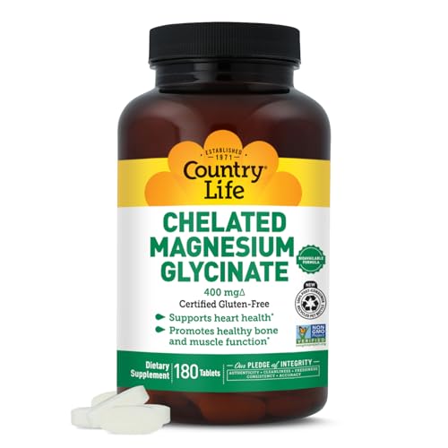 Country Life magnesium glycinate tablets