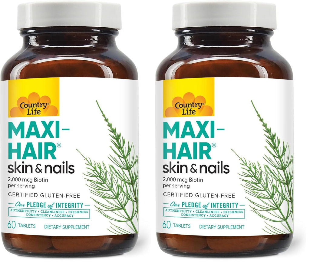 Country Life Maxi-Hair biotin tablets