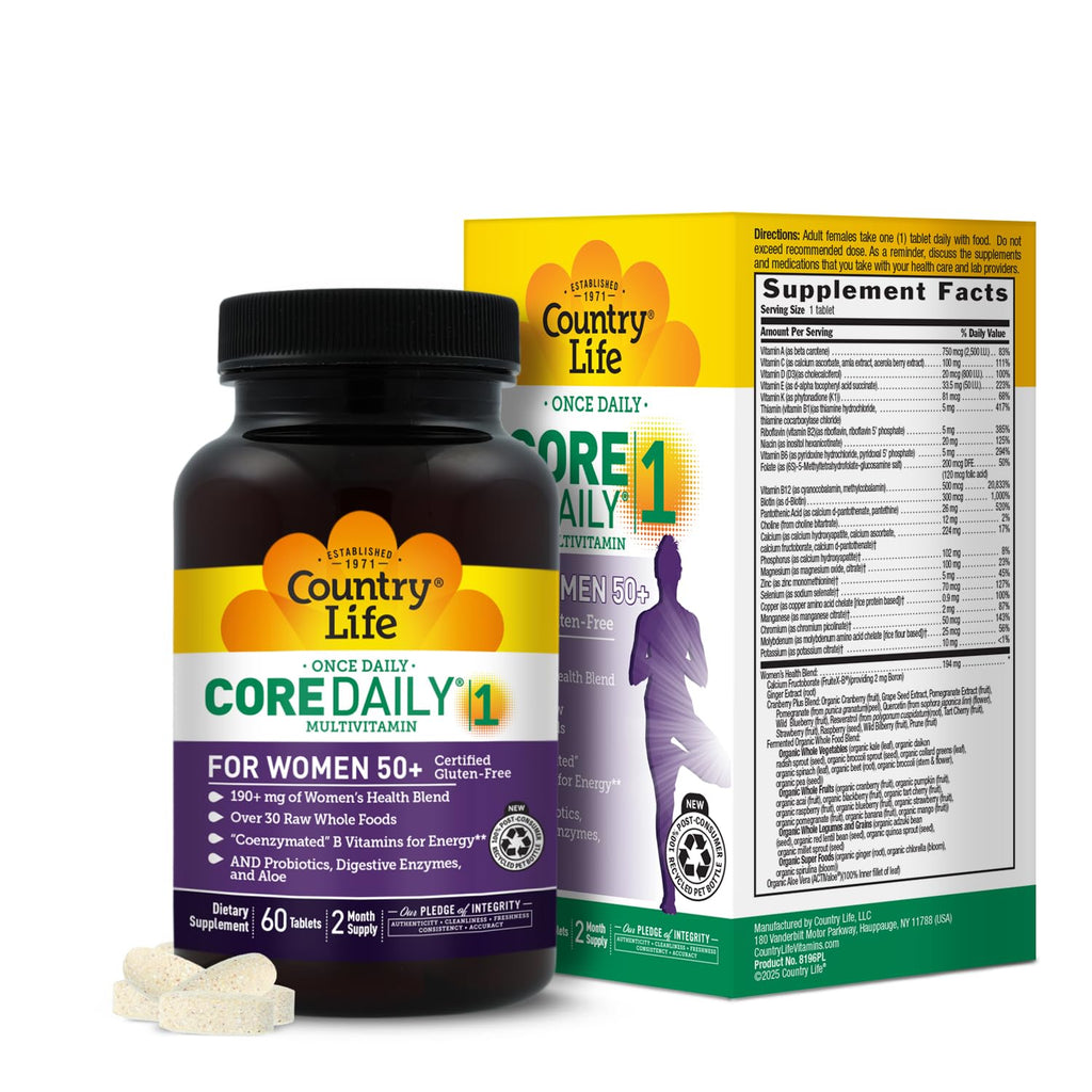 Country Life multivitamin for women 50+