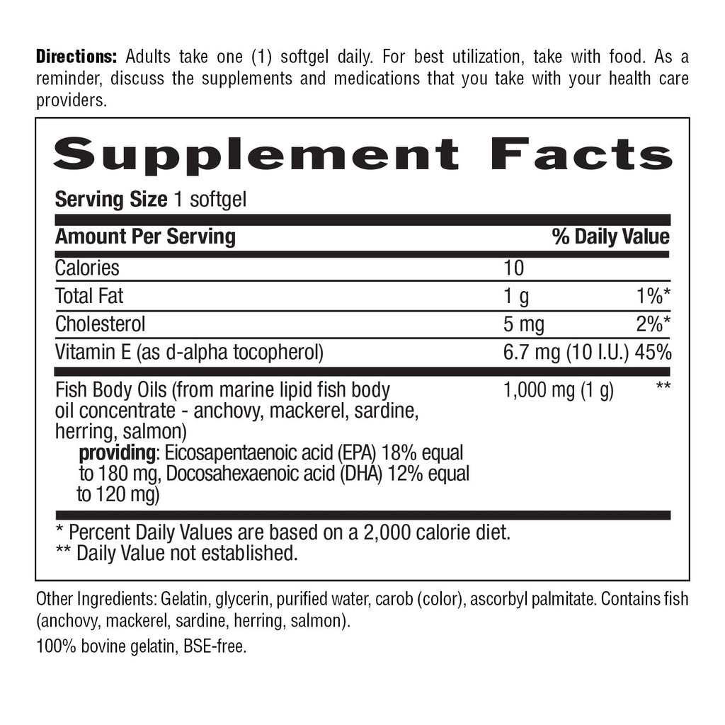 Country Life omega 3 supplement