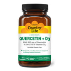 Country Life quercetin 500 mg capsules
