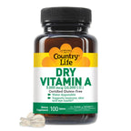 Country Life vitamin A tablets