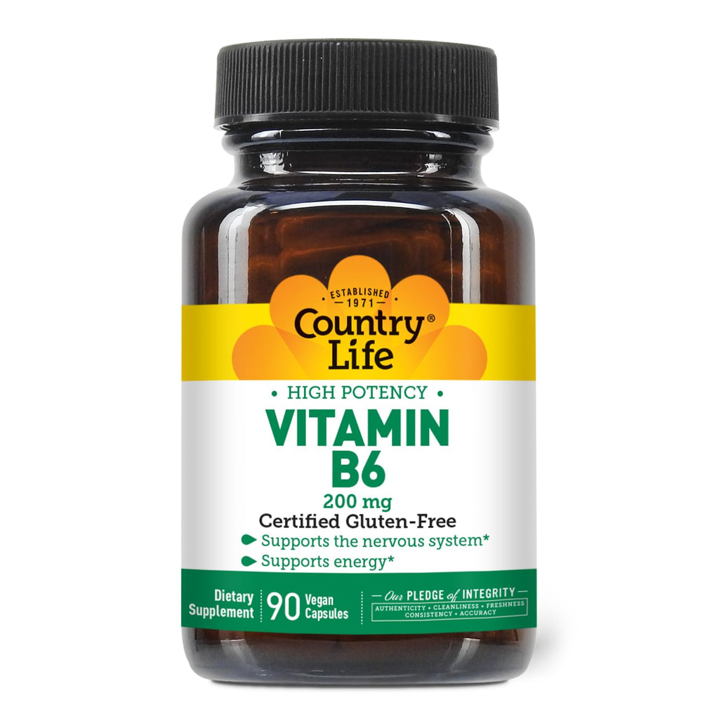 Country Life Vitamin B6 capsules