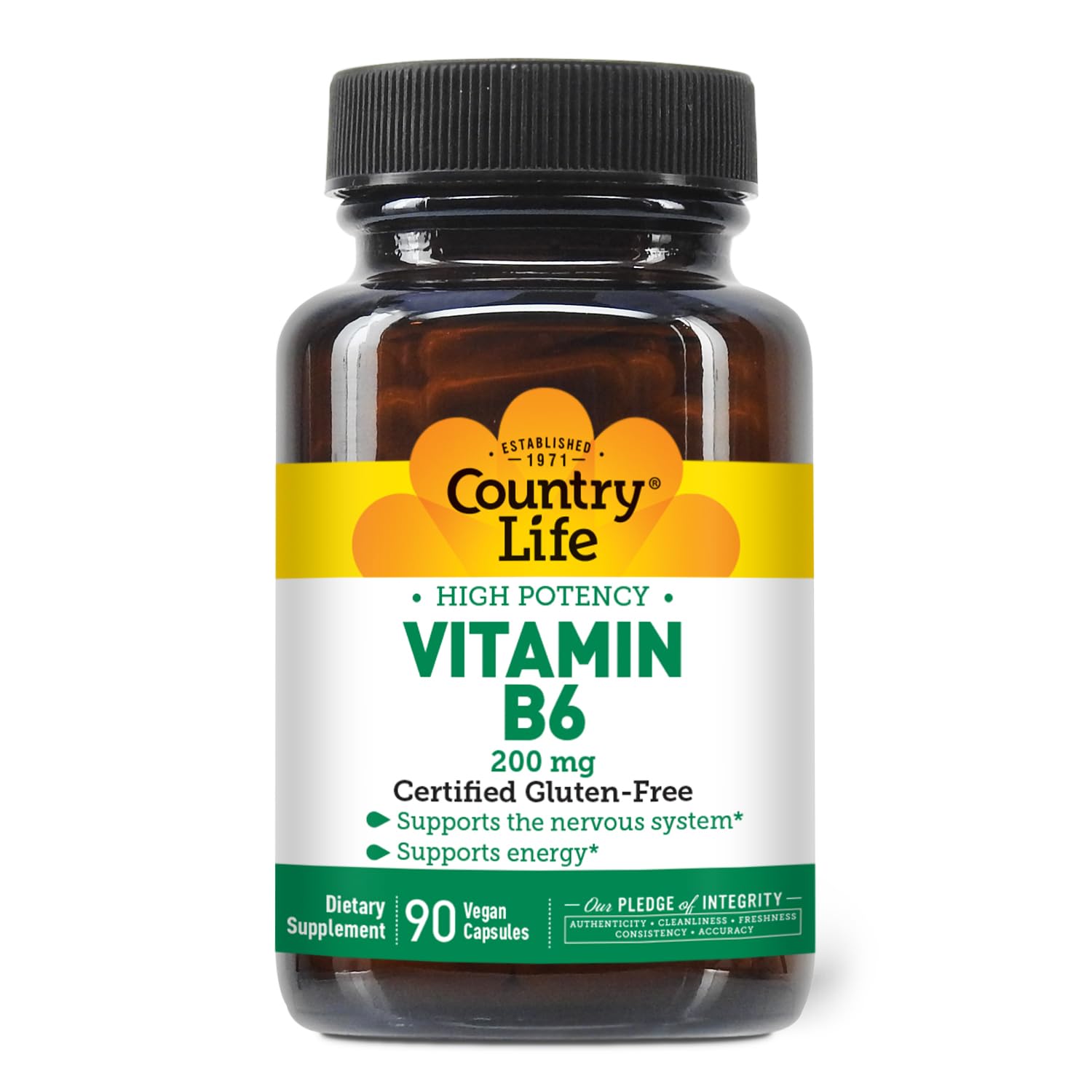 Country Life Vitamin B6 capsules
