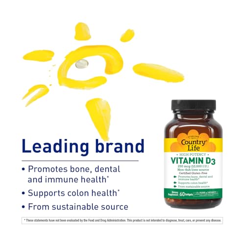 Country Life vitamin D for immunity