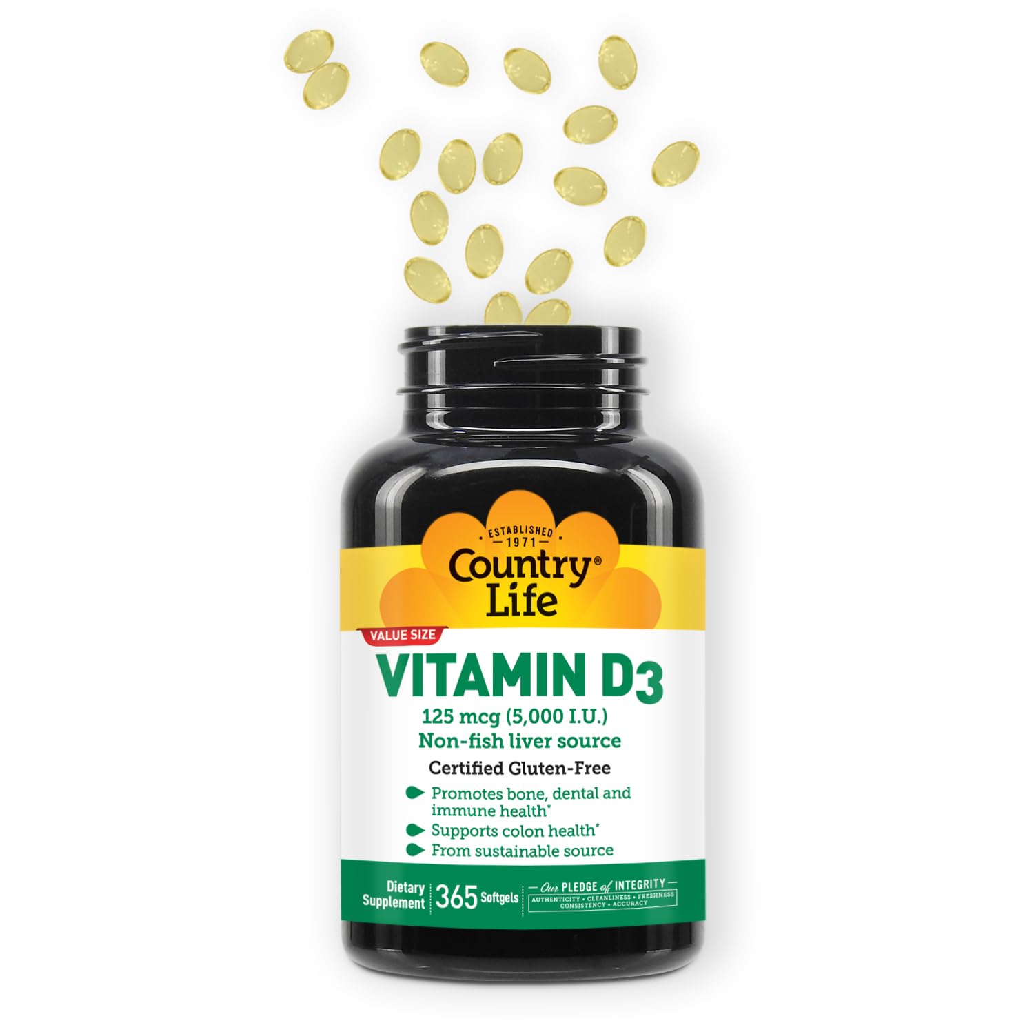 Country Life vitamin D3 for bones