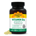 Country Life Vitamin D3 softgels