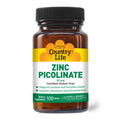 Country Life zinc picolinate tablets