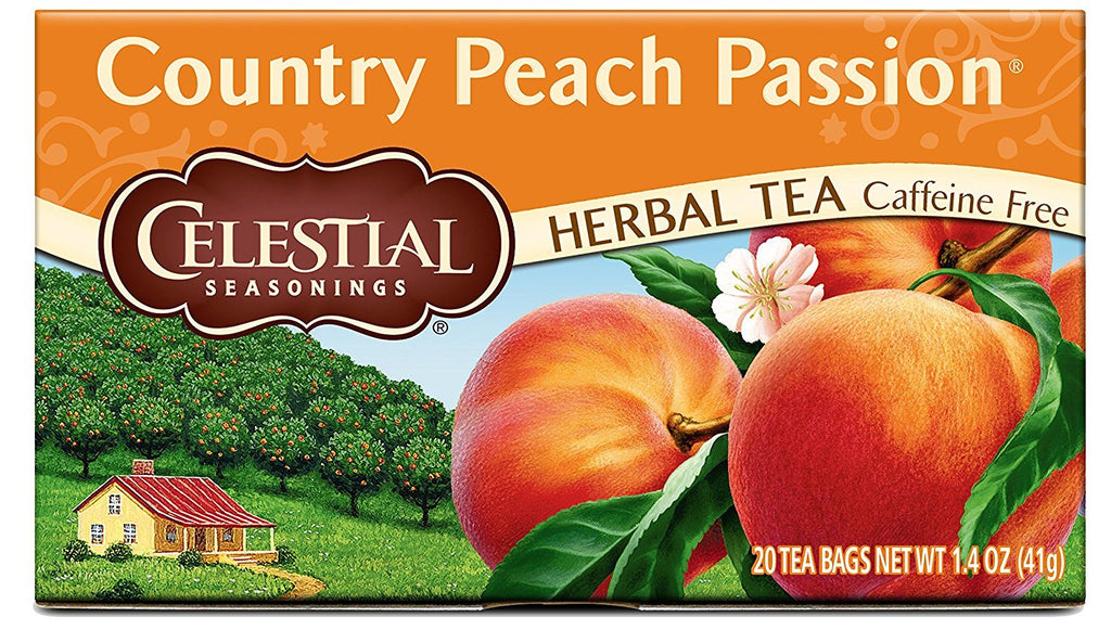 Country Peach Passion herbal tea bags