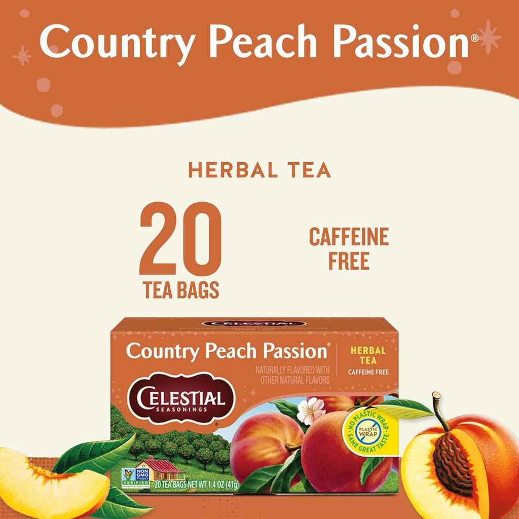 Country Peach Passion tea flavour