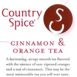 Country Spice cinnamon orange herbal tea