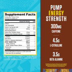 Country Time Blueberry Lemonade pre-workout flavour