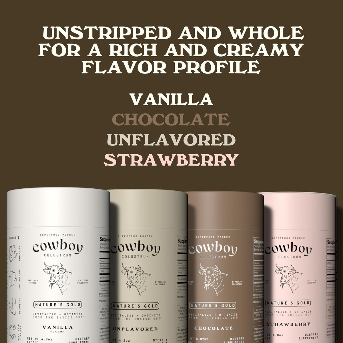 COWBOY Bovine Colostrum Powder for wellness