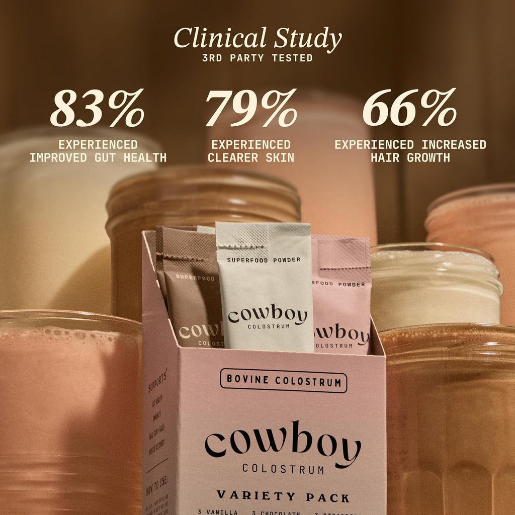 Cowboy colostrum for overall wellness